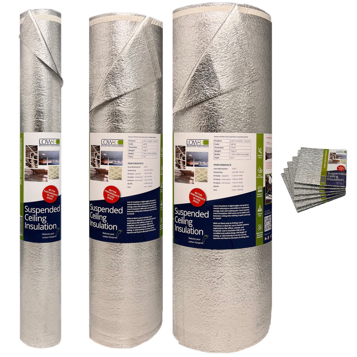 Low-E Suspended Ceiling Insulation - EZY Seal – next day trade